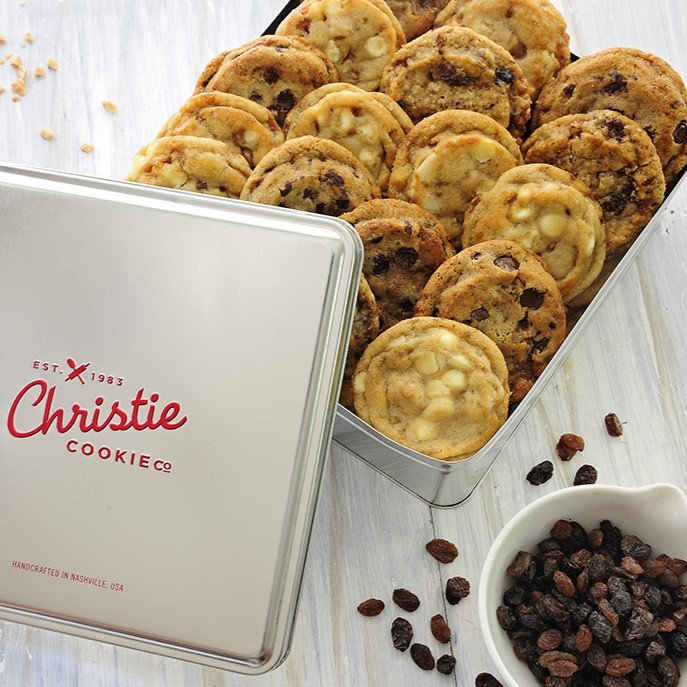 Classic Cookie Assortment Gift Tin (24 Cookies) | The Christie Cookie Co.